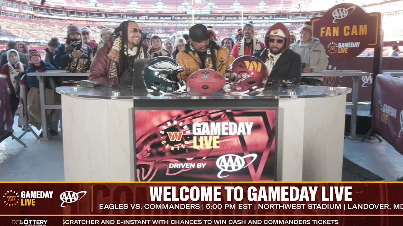WATCH | Gameday LIVE, Commanders vs. Eagles