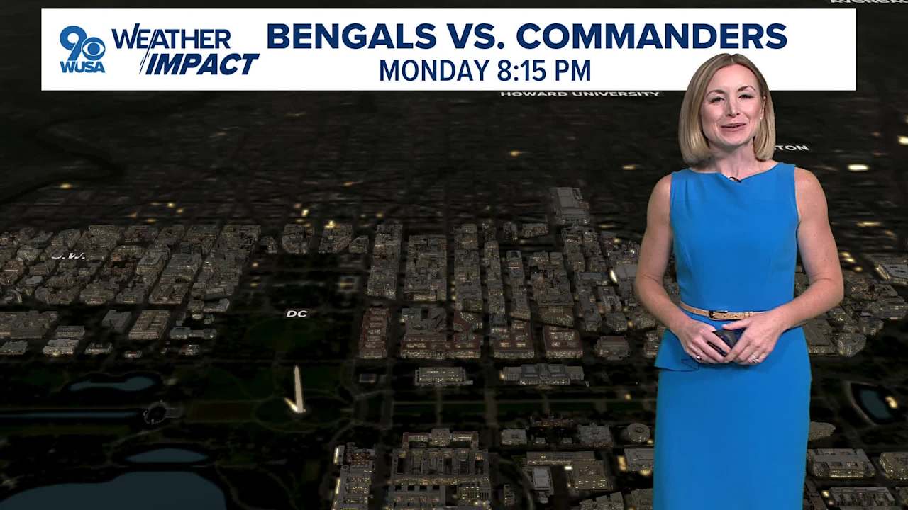Commanders vs. Bengals Weather Report