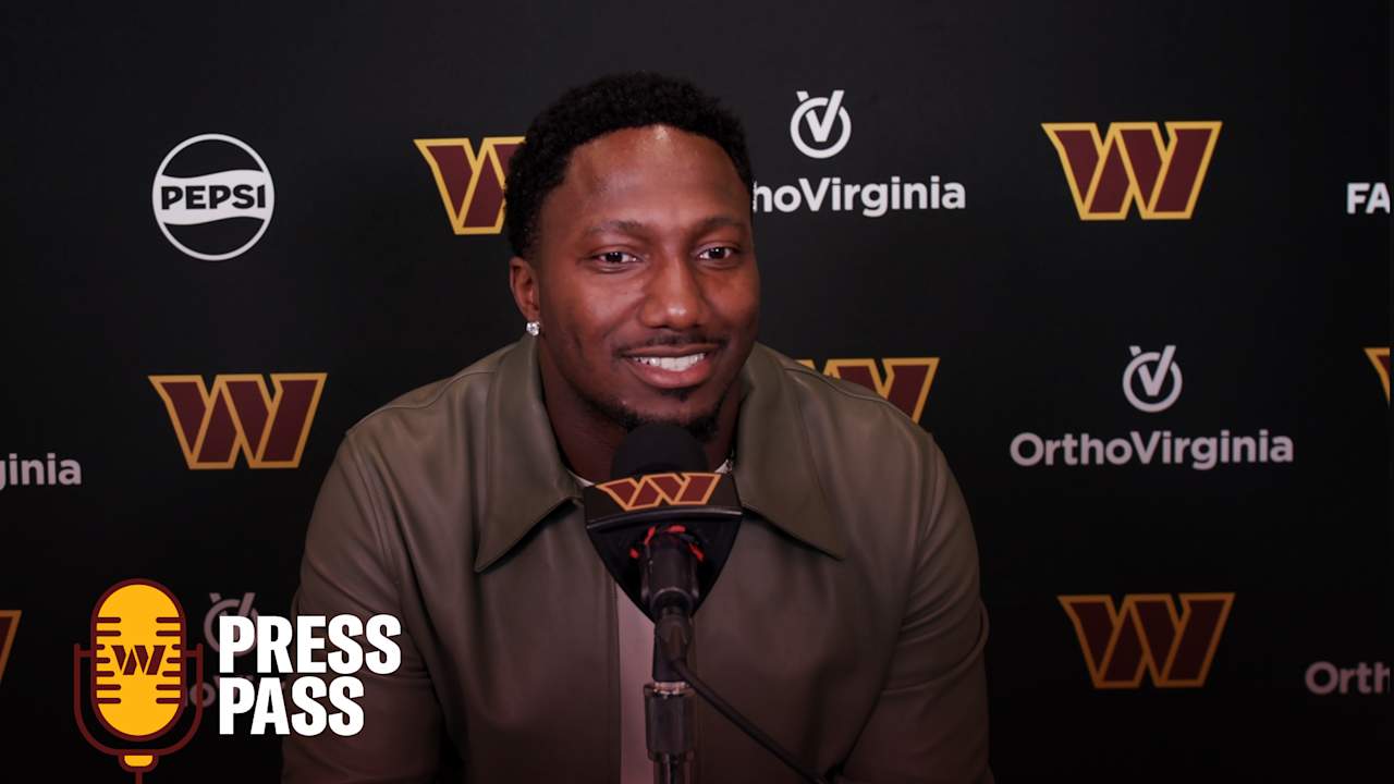 WR Deebo Samuel | March 20, 2025 | Press Pass | Washington Commanders | NFL