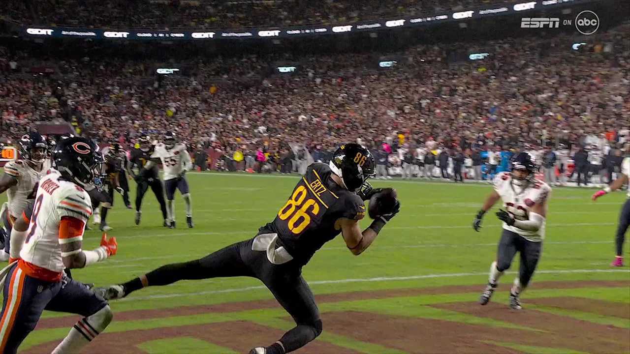 Ertz adds six after horizontal 6-yard touchdown catch