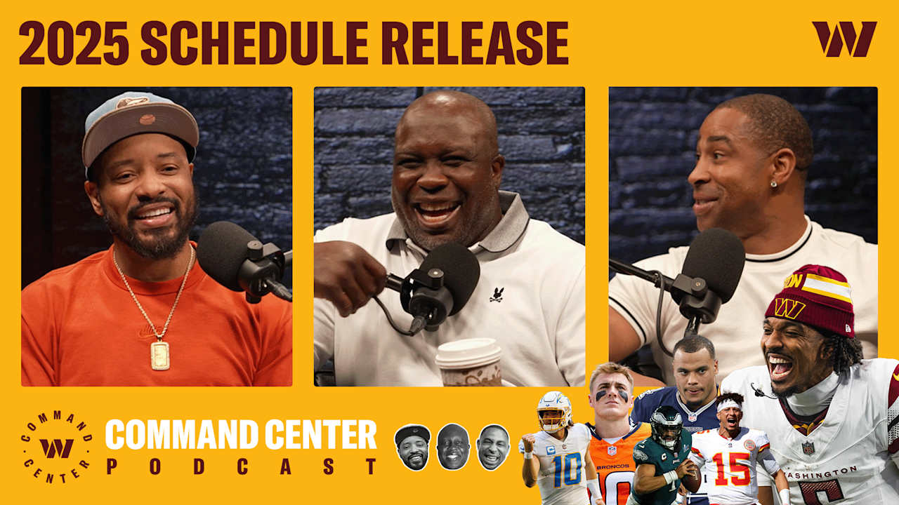 2025 NFL Schedule Release - Complete Commanders Breakdown! | Command ...