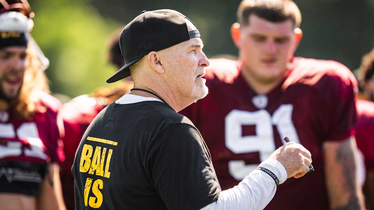 Practice notebook | Dan Quinn, Mike McDaniel connect over life, football