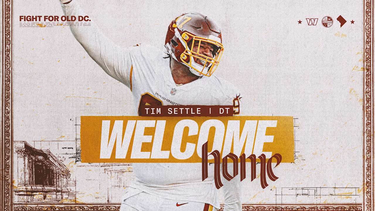 Commanders sign Tim Settle