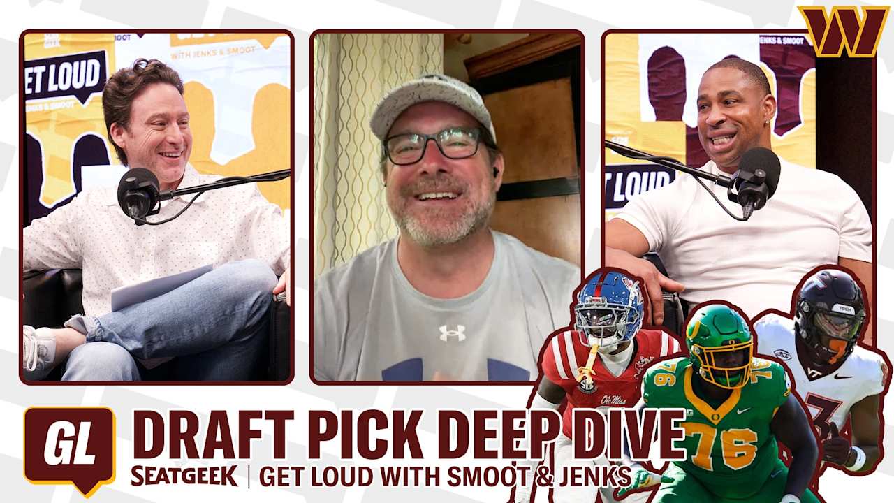 ️ ESPN'S Tom Luginbill on Commanders 2025 Draft Class, NFC East Rankings & Retired Numbers | Get ...