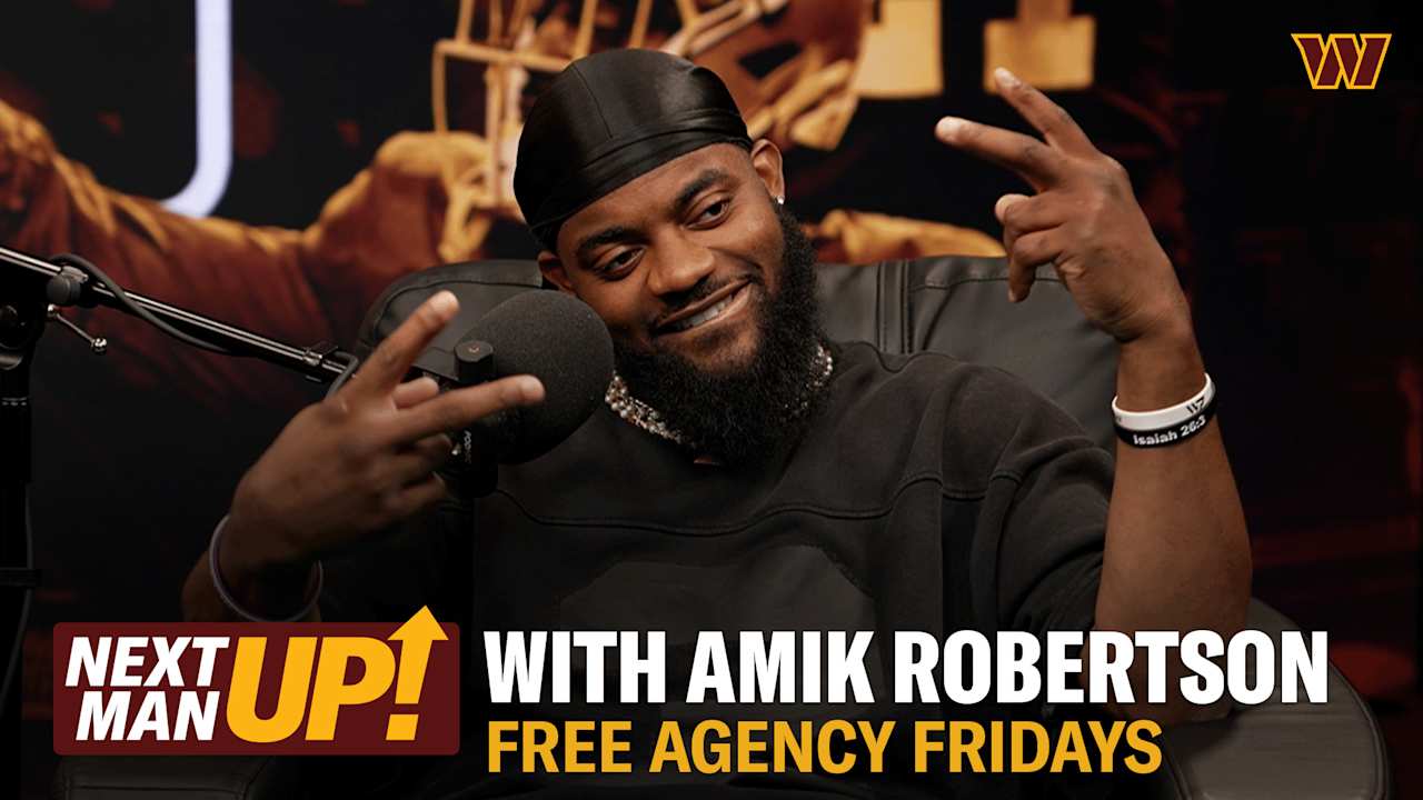 Free Agency Friday x Next Man Up | Post-Signing 1-on-1: DB Amik Robertson