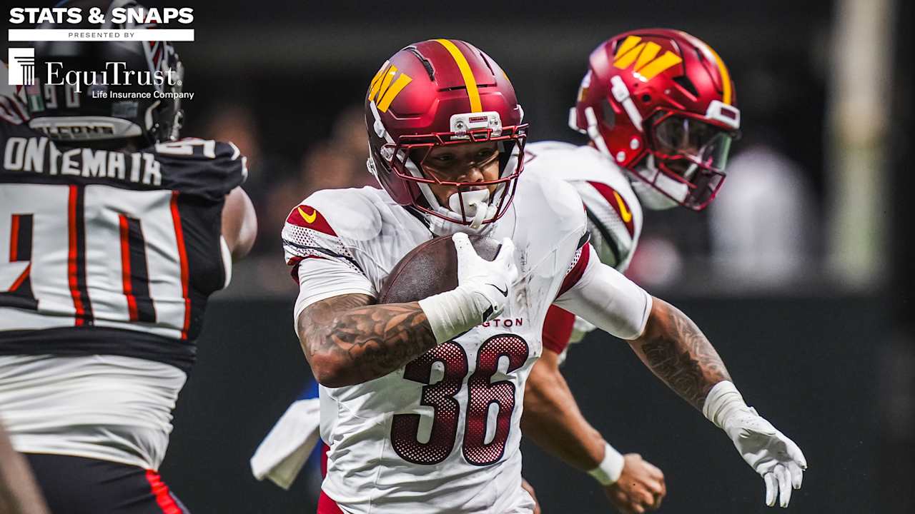 Commanders-Falcons Stats & Snaps