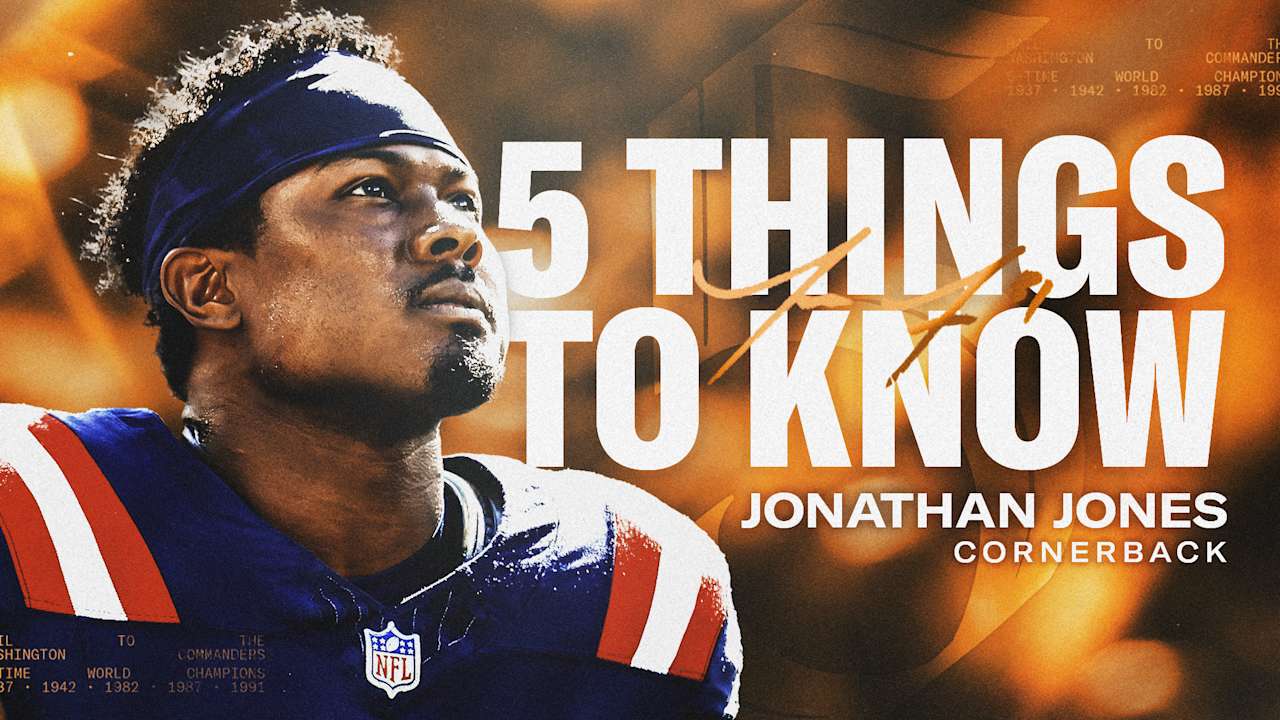 Five things to know about CB Jonathan Jones