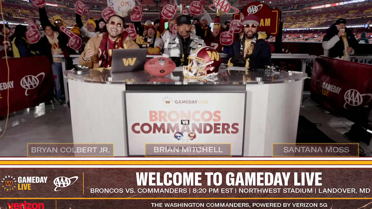 WATCH | Gameday LIVE, Commanders vs. Broncos, Week 13