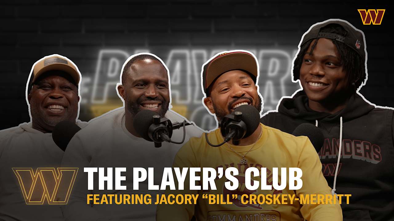 The Player's Club | Commanders' Bill Croskey-Merritt "The journey has ...