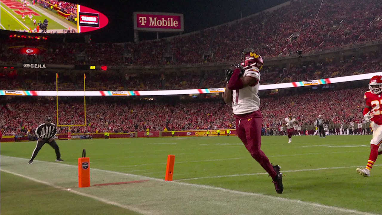 Can't-Miss Play: Toe-tap catch of the year? McLaurin might have it on ...