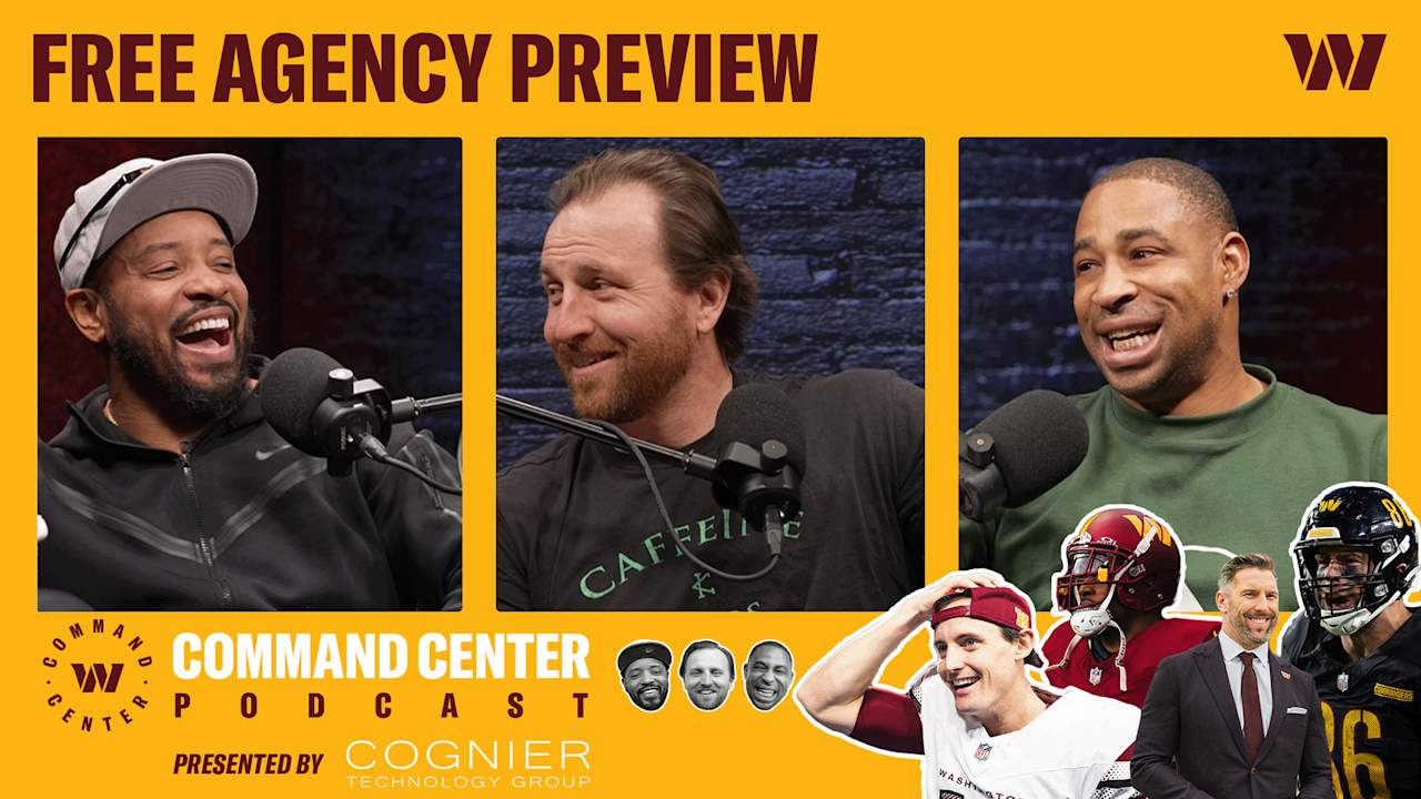 Free Agency Preview! | Command Center Podcast | Washington Commanders | NFL