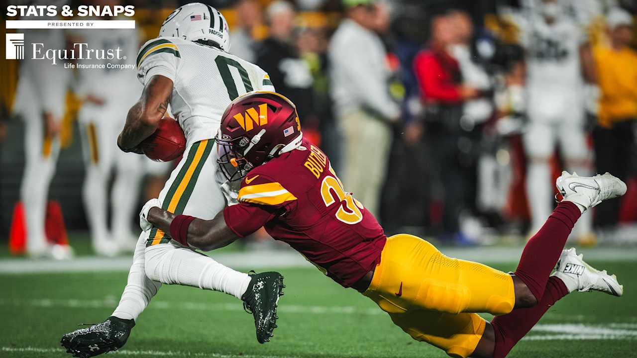 Commanders-Packers Stats & Snaps