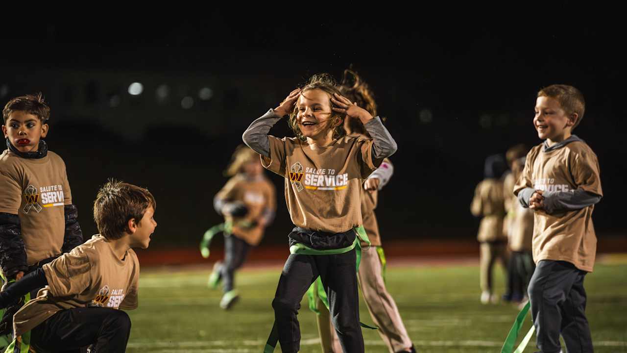 PHOTOS | Youth Football Clinic at Marine Corps Base Quantico