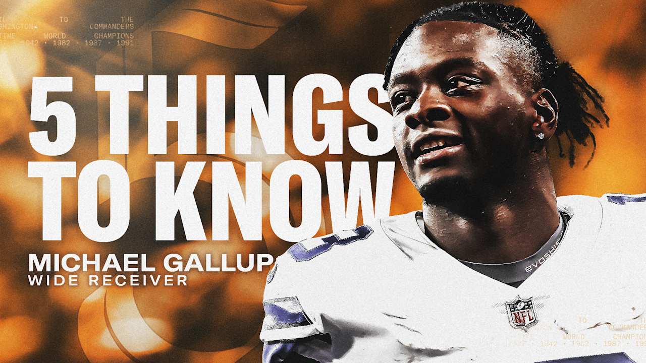 Five things to know about WR Michael Gallup