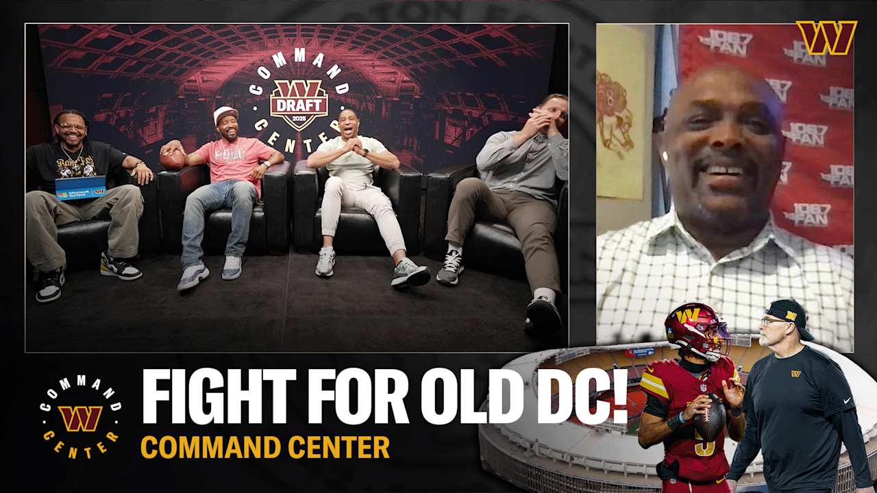 Brian Mitchell Talks RFK Stadium + Commanders 2025 NFL Draft Class ...