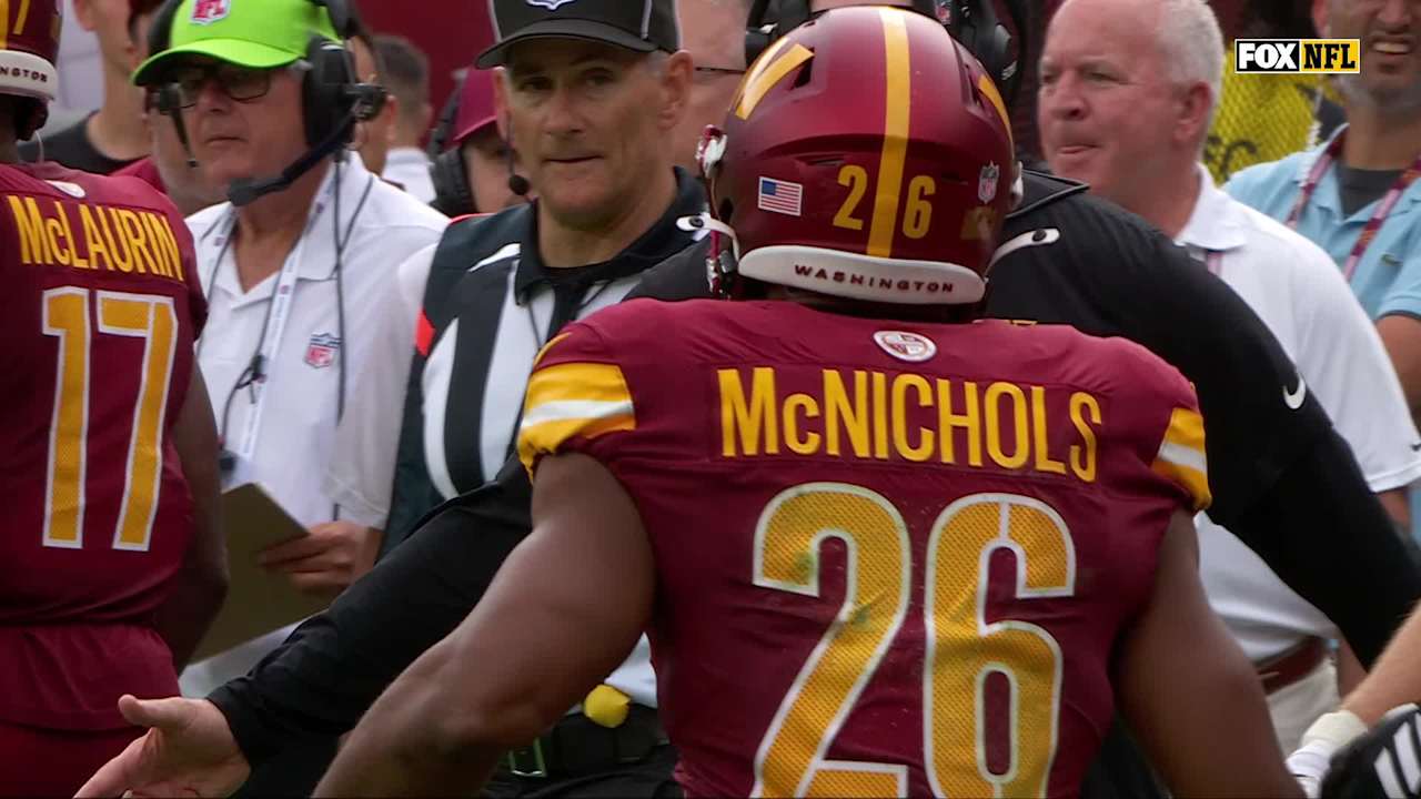 Can't-Miss Play: 60-yard TD! Jeremy McNichols burns Raiders on long ...