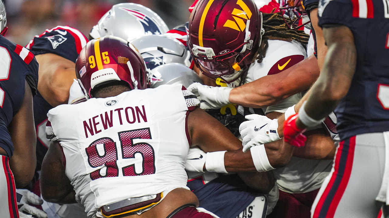 PHOTOS | Commanders vs. Patriots, preseason Week 1