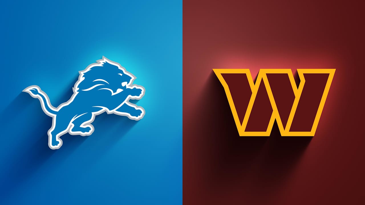 Lions vs. Commanders highlights Week 10