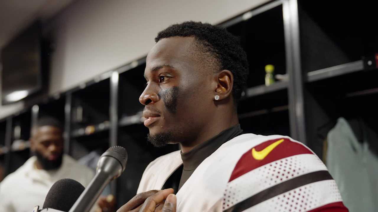 Inside the locker room | CB Mike Sainristil