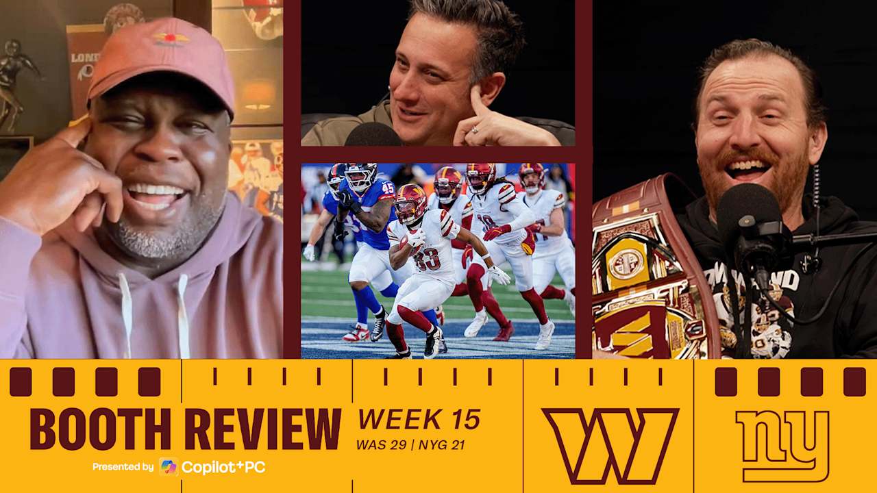 NFL Week 15 Recap: Commanders slay Giants 29-21