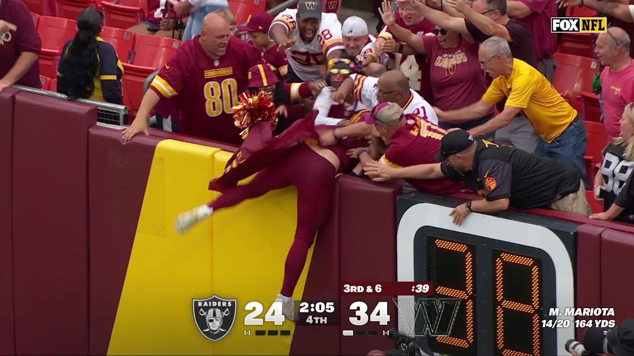 Commanders' top plays vs. Raiders Week 3