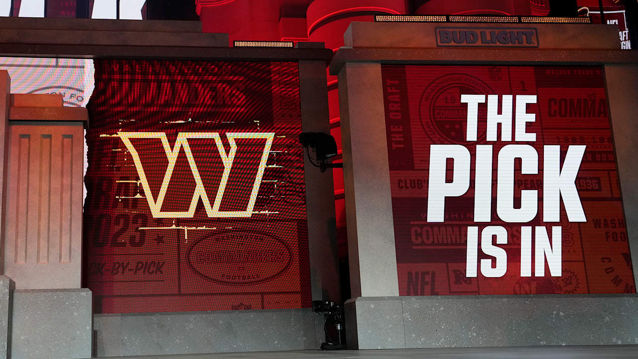 Commanders receive No. 7 overall pick in 2026 NFL Draft