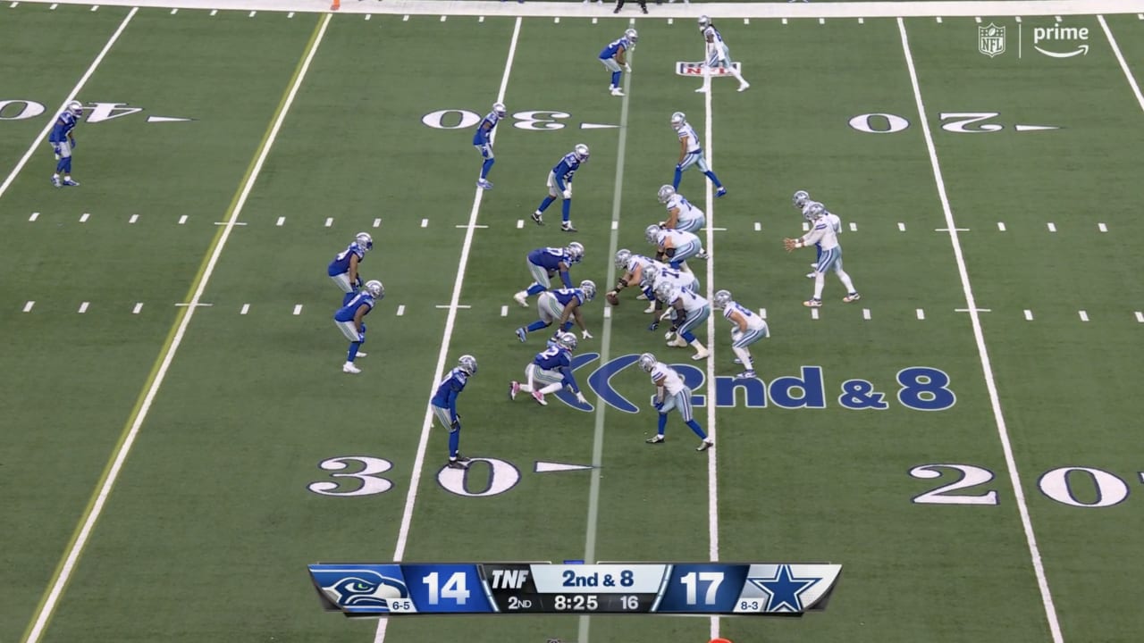 Jake Ferguson's Picturesque Hurdle Clears Diggs