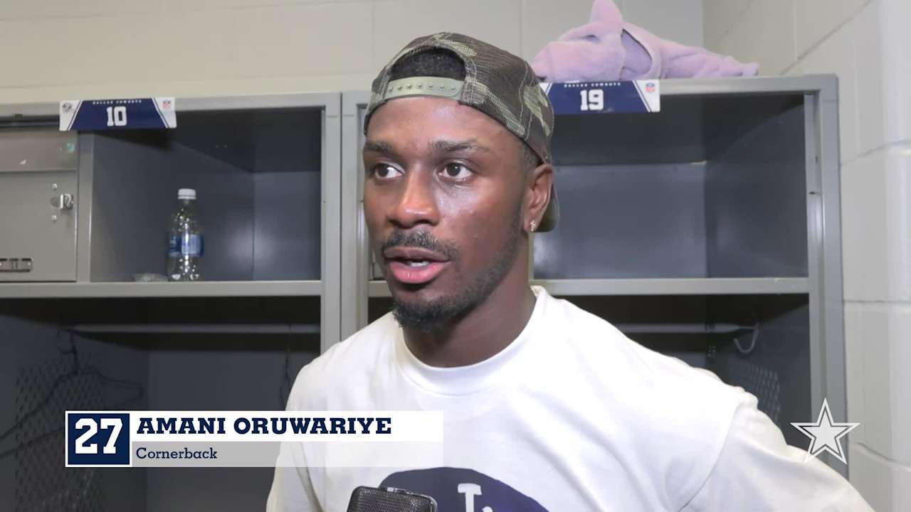 Amani Oruwariye: Postgame Week 4 #DALvsNYG