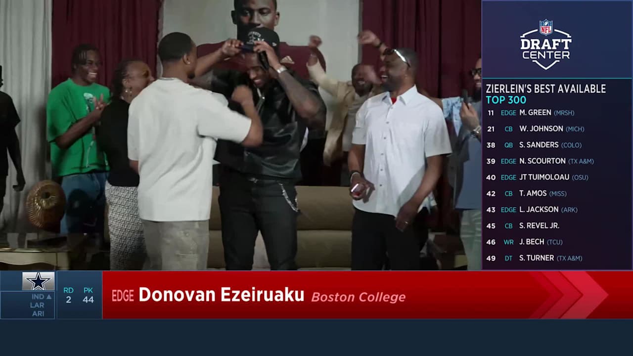 Zierlein on Donovan Ezeiruaku: 'Turns small advantages into big ones ...