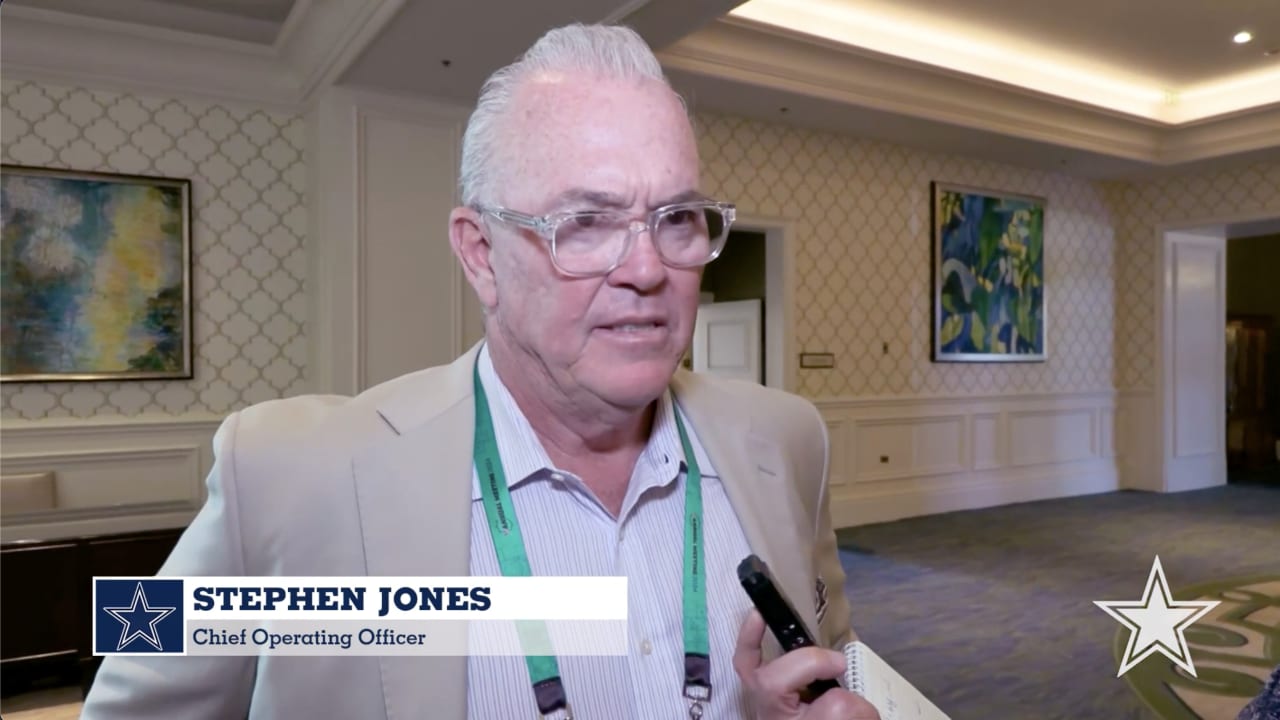 Stephen Jones: The Draft Aligns a Little Bit with Our Needs