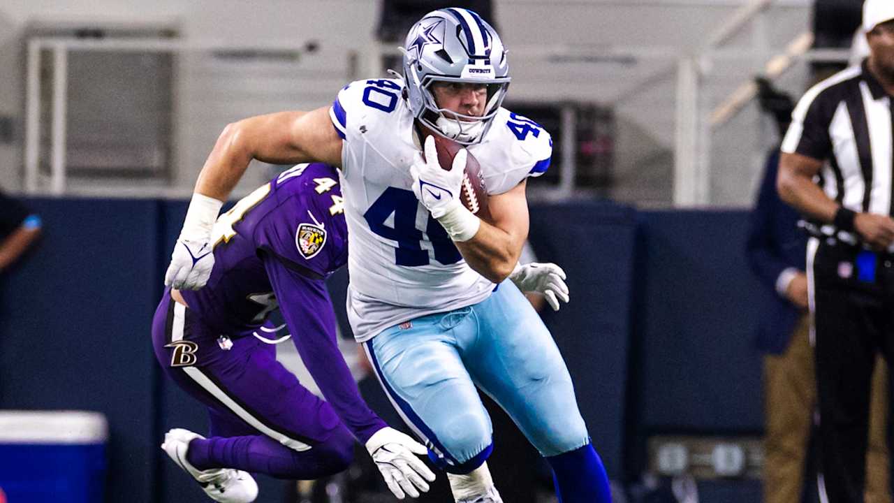 Hunter Luepke finding inspiration from fullback legends