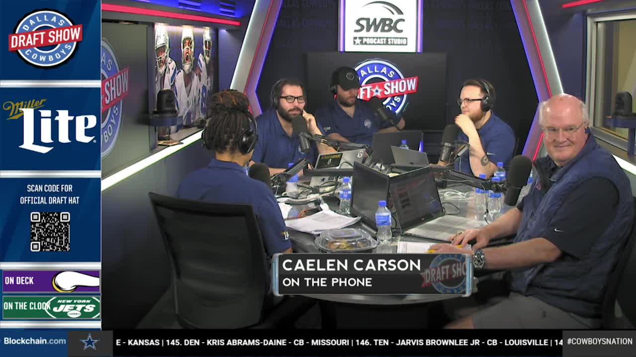 Caelan Carson Interview on The Draft Show
