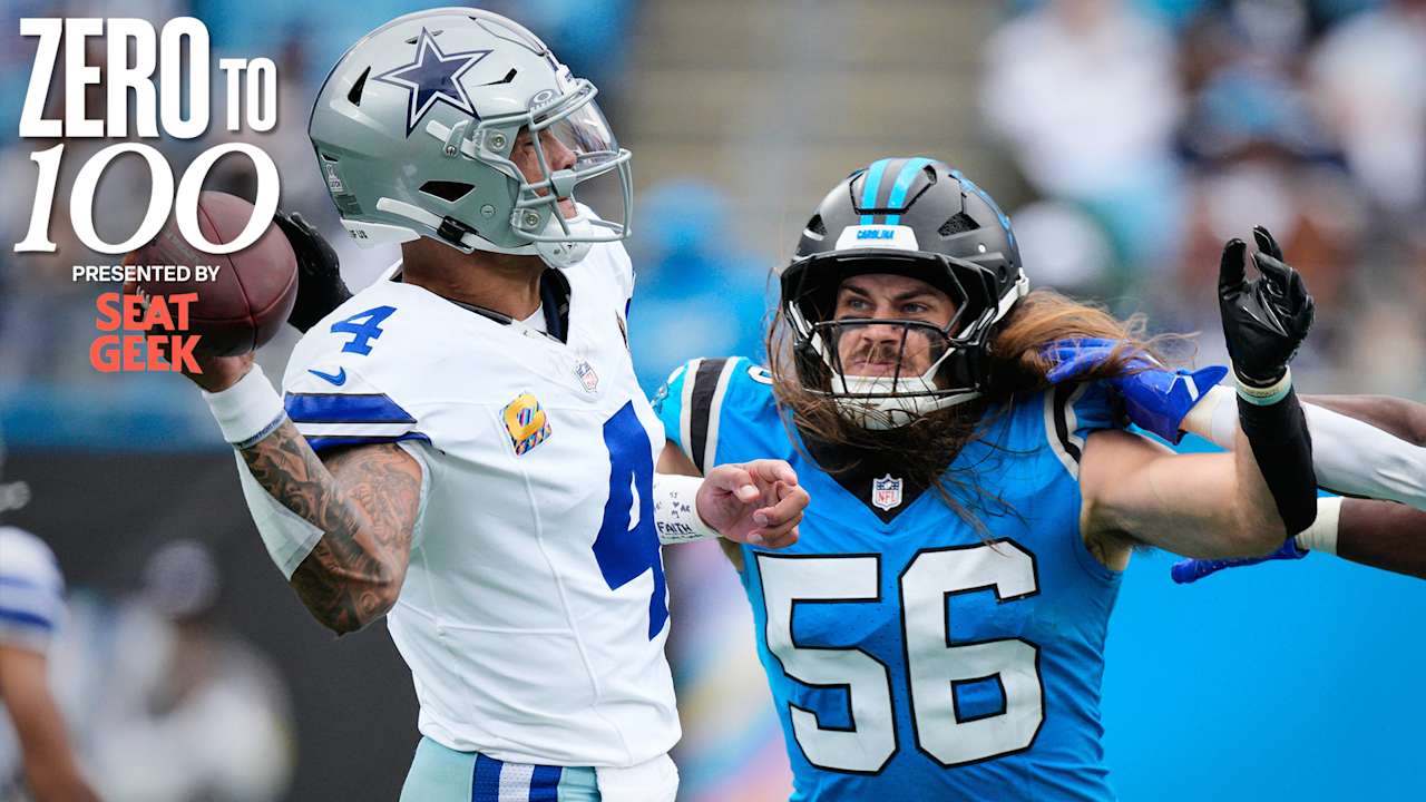 Zero to 100: The numbers behind Cowboys' 30-27 loss to Panthers