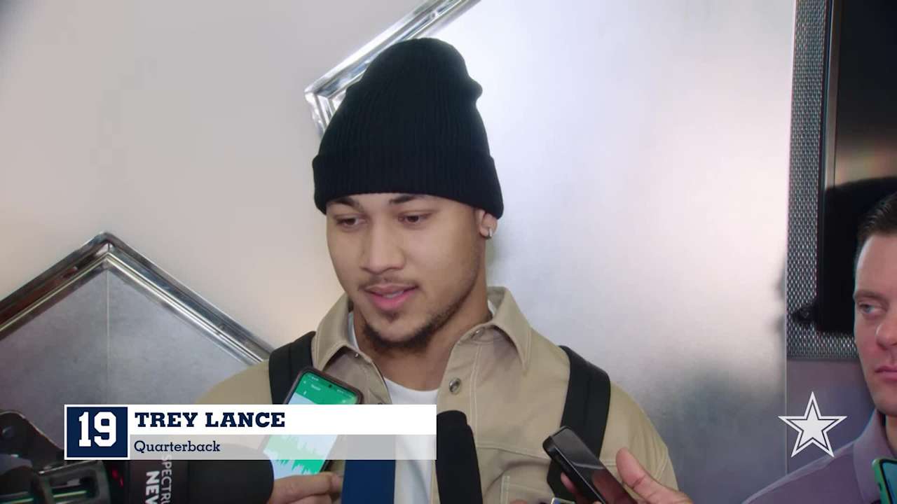 Trey Lance: Postgame Week 18 #WASvsDAL