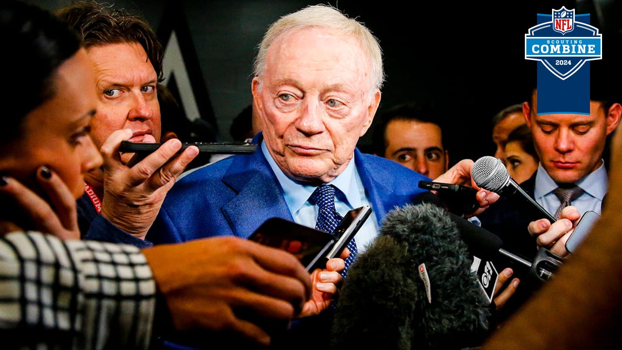 Jerry Jones speaks on ‘all-in’ offseason at combine