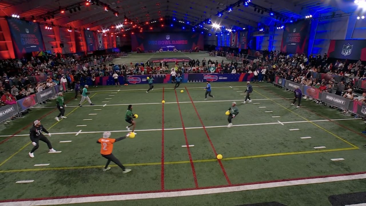 NFC vs AFC: Epic Dodgeball | 2024 Pro Bowl Games