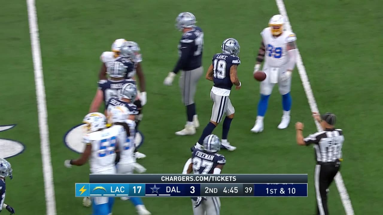 Trey Lance Jukes on QB Scramble for the 1st Down