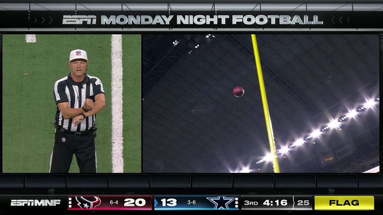 Aubrey's 64-yard FG taken off scoreboard due to 'head slap' penalty