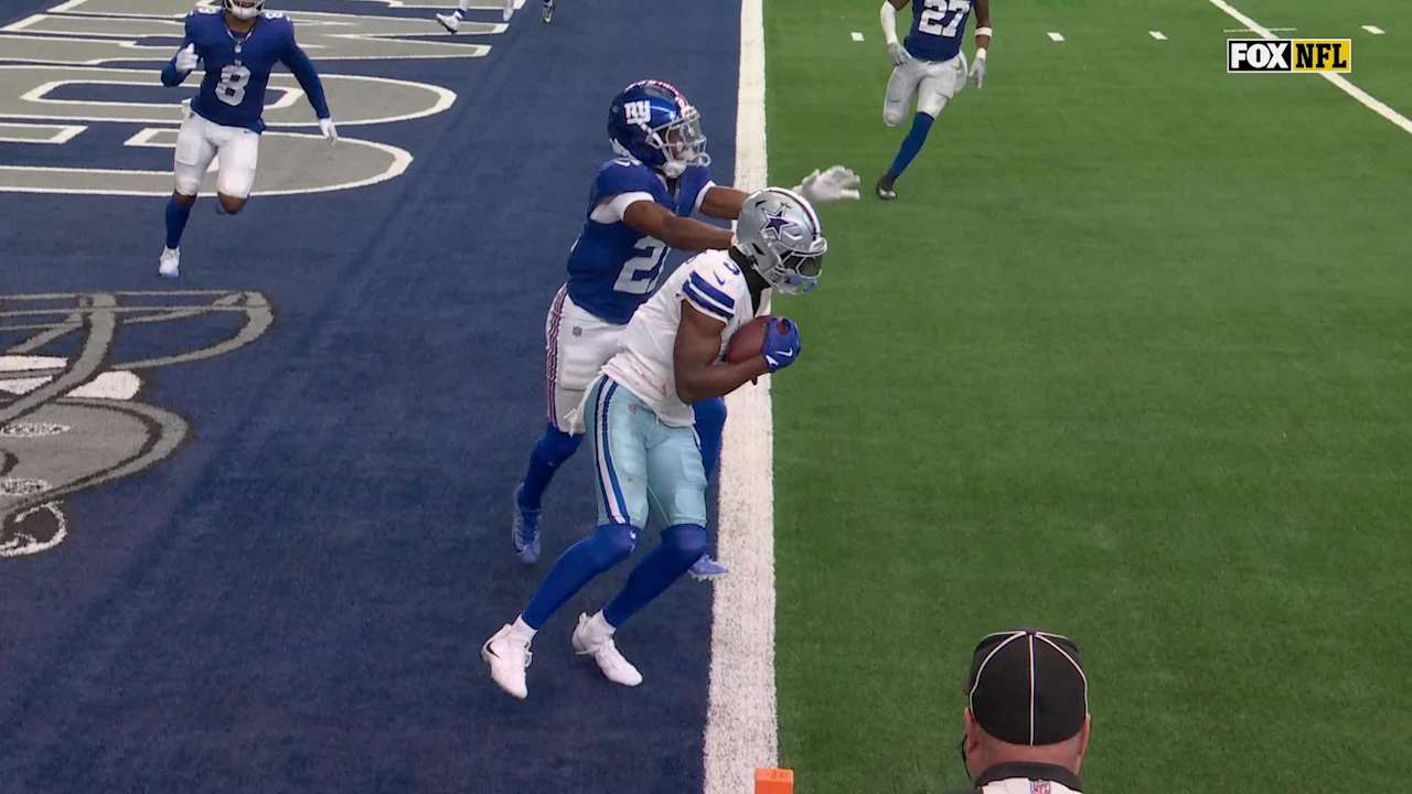 George Pickens' first TD catch as a Cowboy gives Dallas the lead with 0 ...