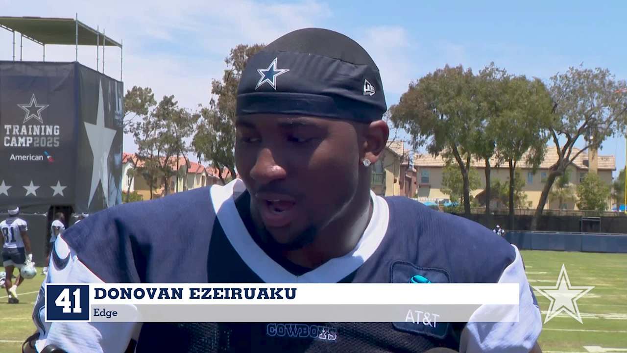 Donovan Ezeiruaku: I've Been Ready Since Draft Night | Dallas Cowboys 2025