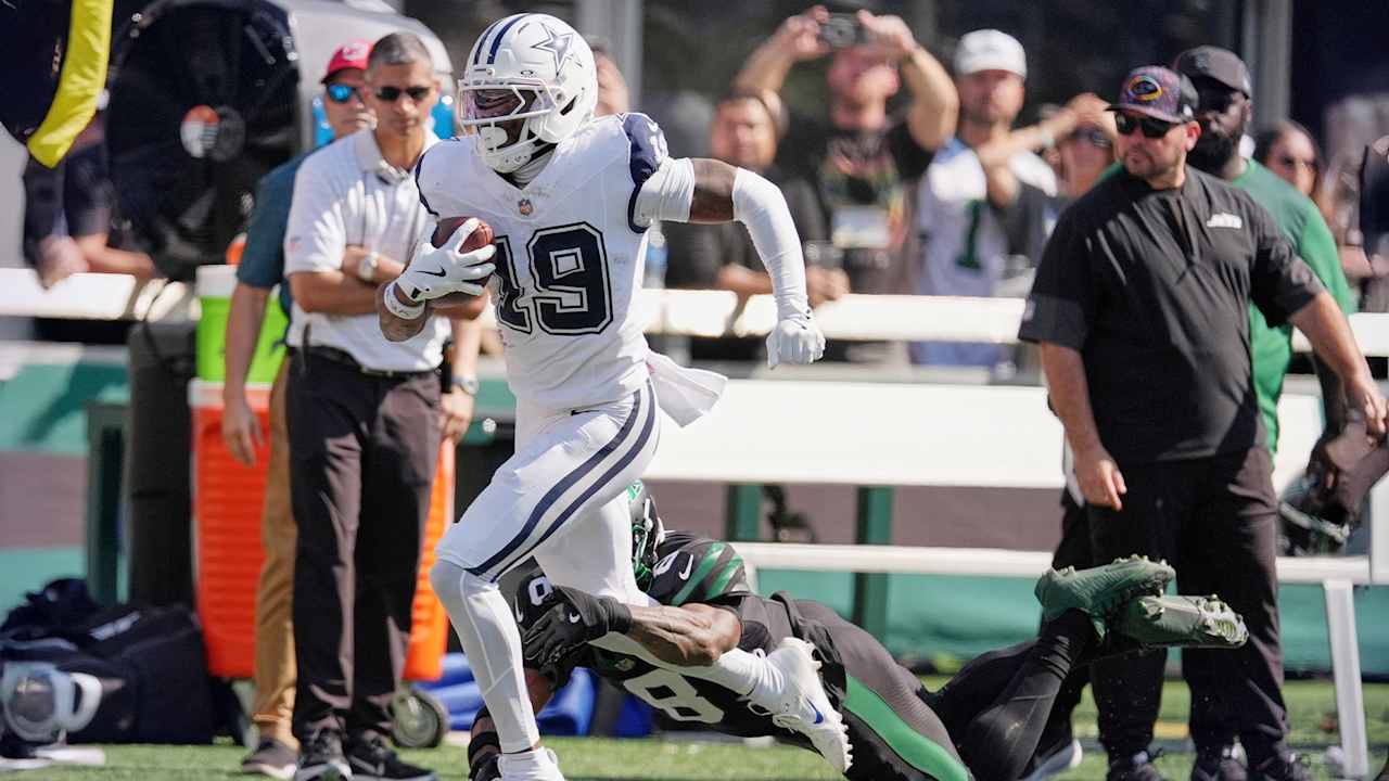 Flournoy, Dak over the moon after WR's career day vs. Jets