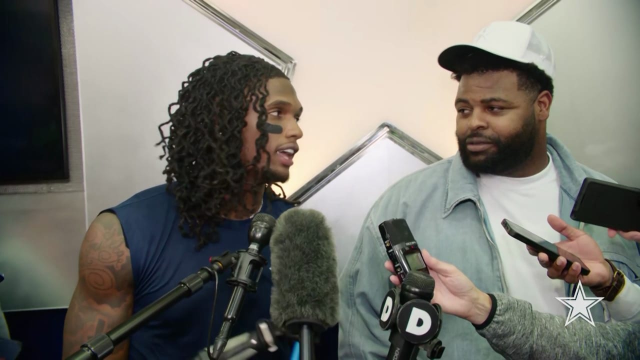 CeeDee Lamb & Johnathan Hankins: Postgame Week 12 #WASvsDAL