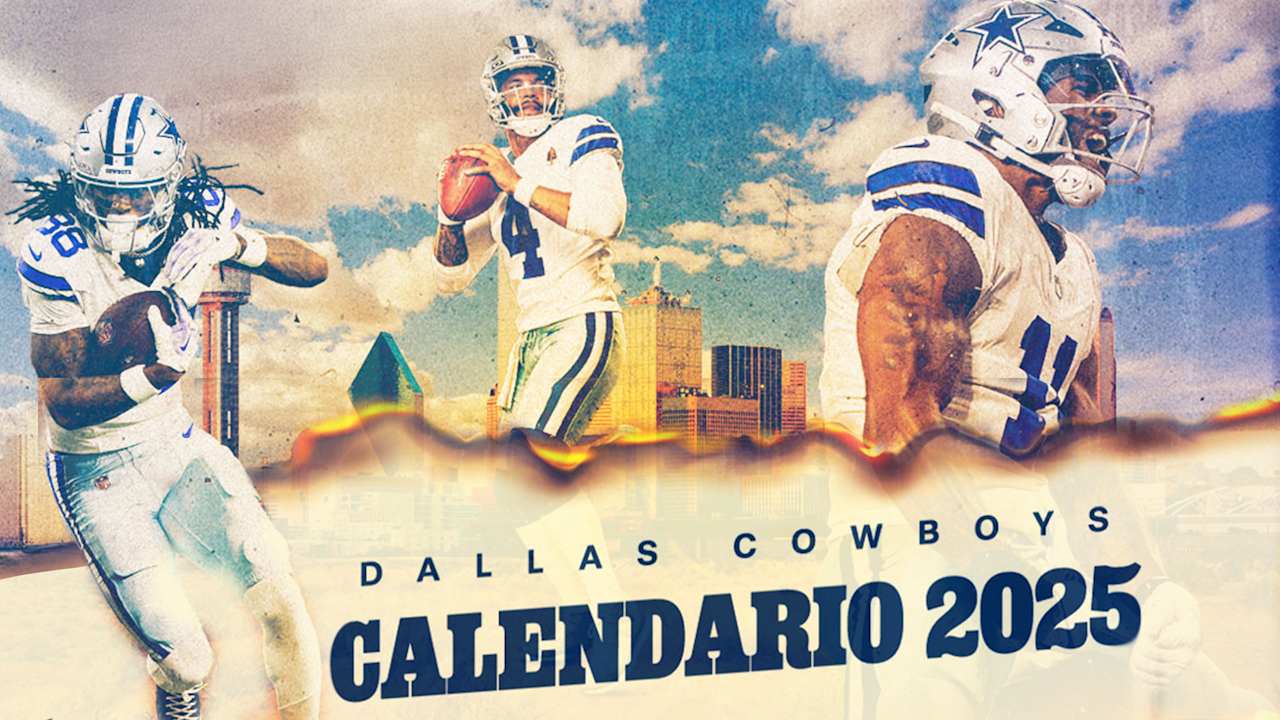 Calendario de la temporada 2025 de los Dallas Cowboys