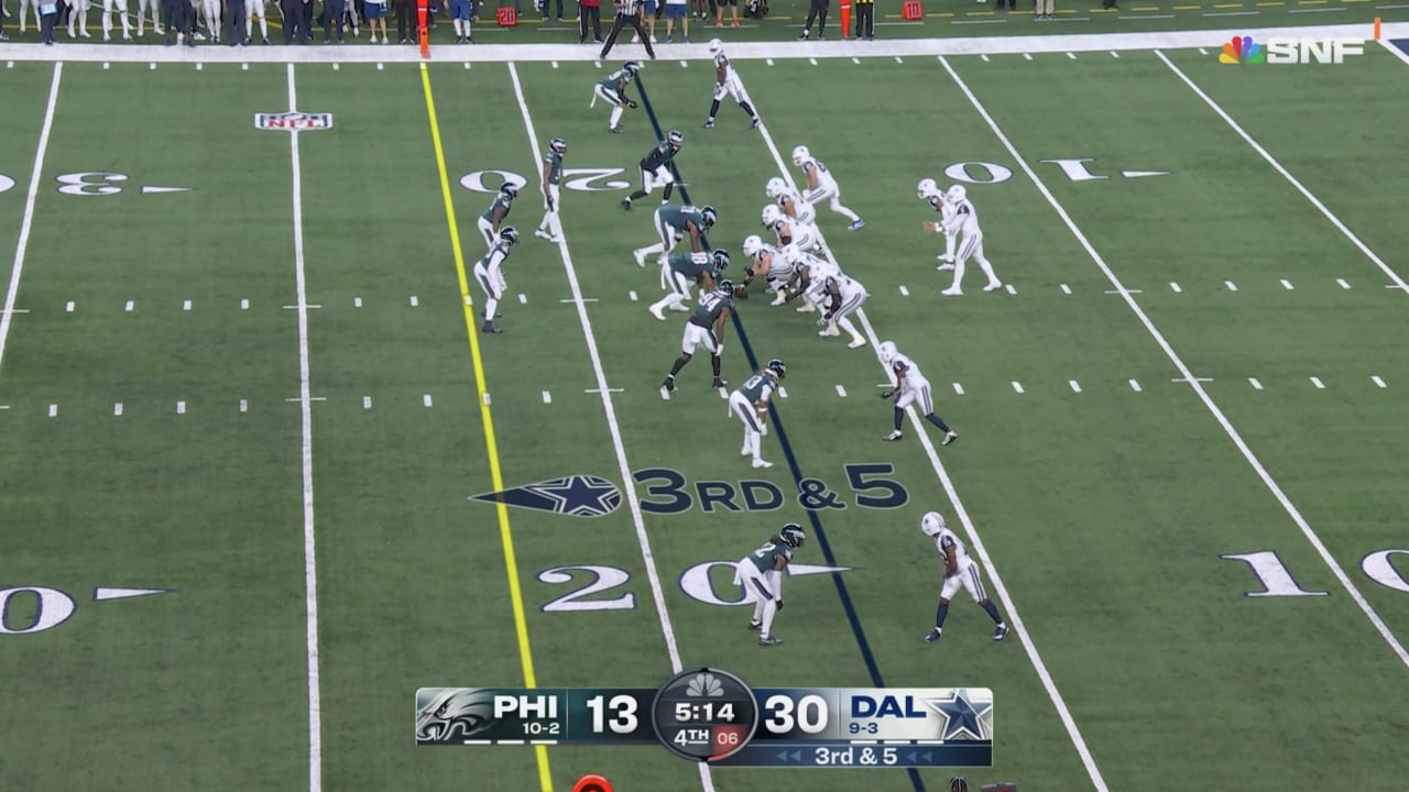 Dak Prescott Teardrops 38-yard Dime in Gallup's Bucket