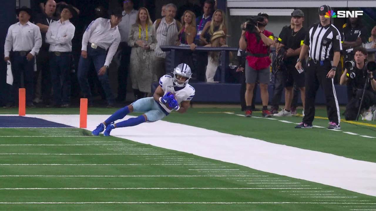 Can't-Miss Play: Prescott LAUNCHES 34-yard sideline dime to toe-tapping ...