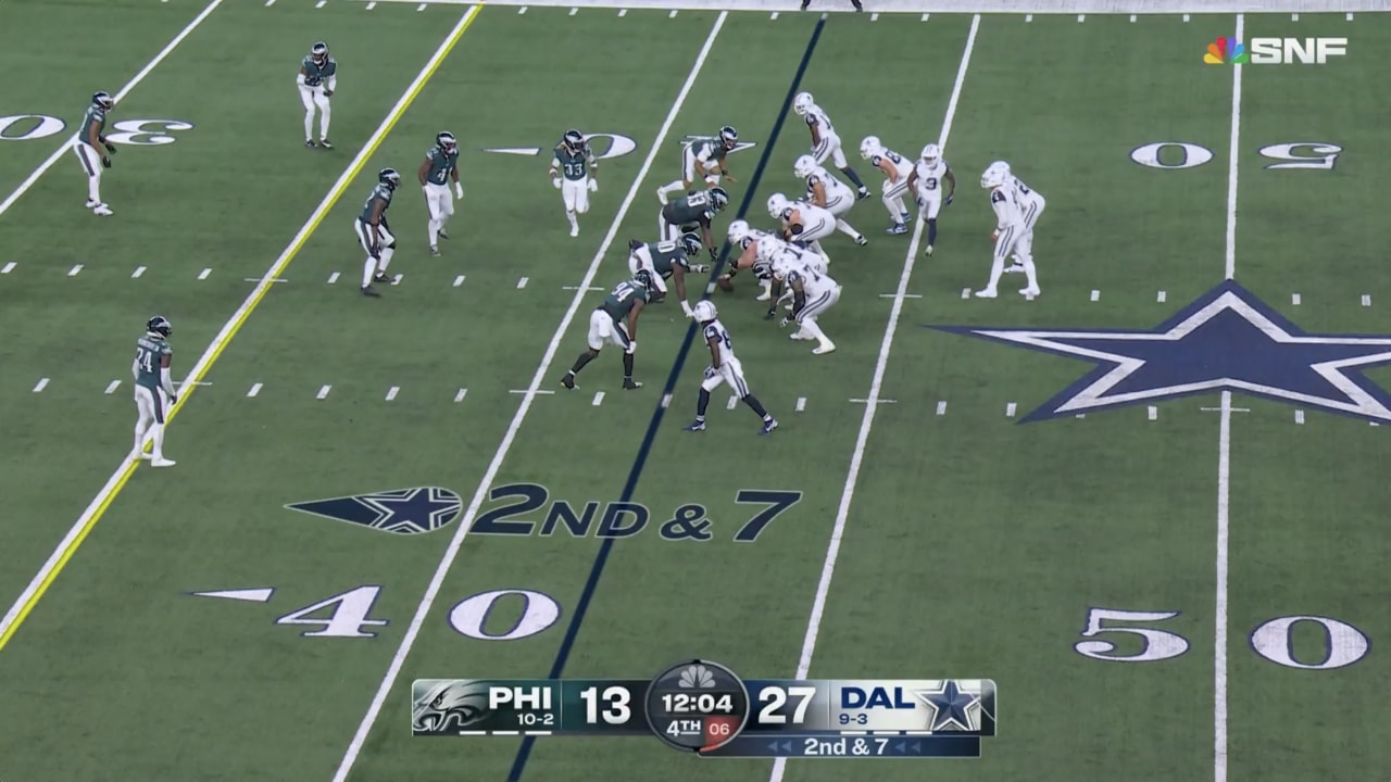 Jake Ferguson Hurdles Ringo on Sideline Catch & Run