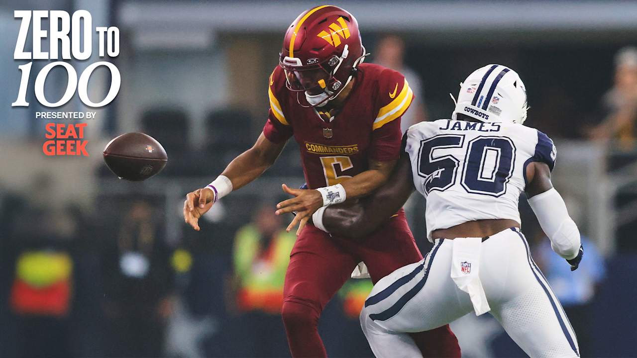 Zero to 100: By the numbers recap of Cowboys' win over Commanders