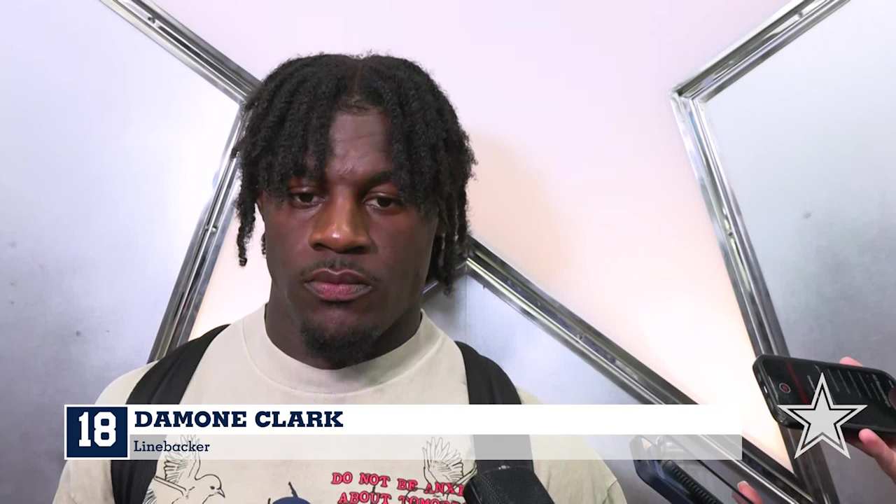Damone Clark: Postgame Preseason Week 2 #BALvsDAL