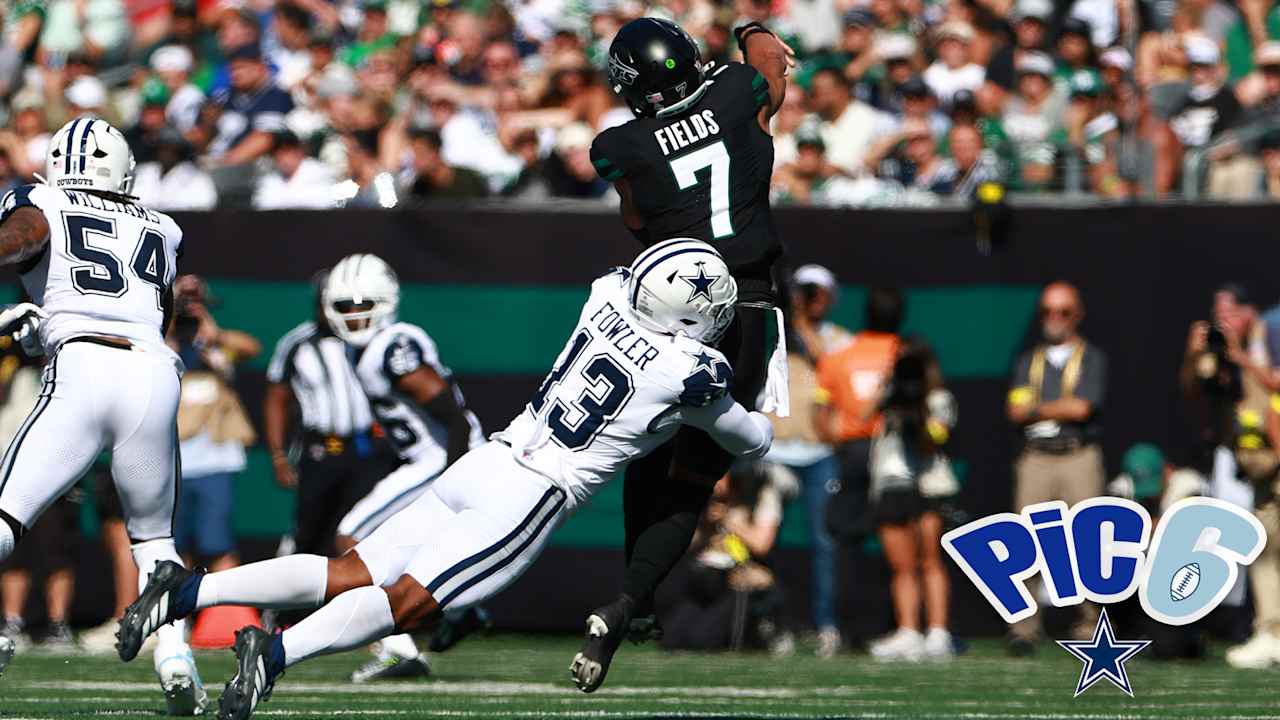 Pic 6: Jake Ferguson scores twice, pass rush comes alive in 37-22 win