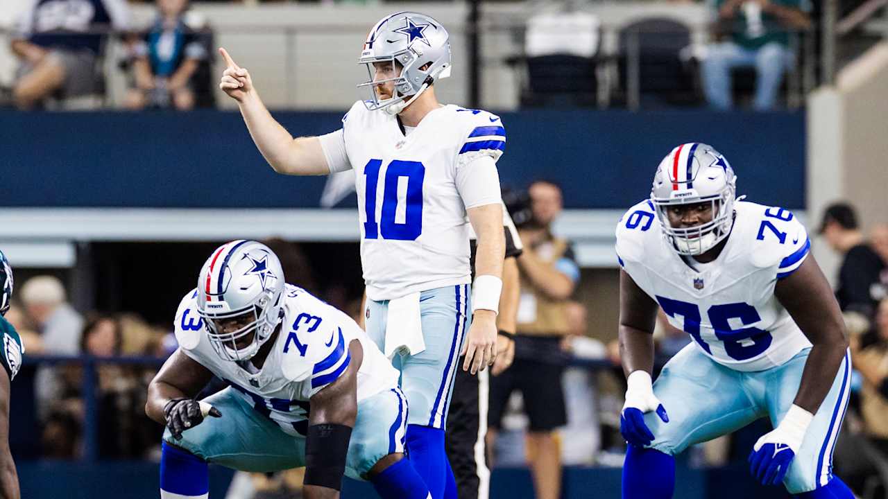 Cooper Rush enfocado en los Texans, no en la derrota ante los Eagles